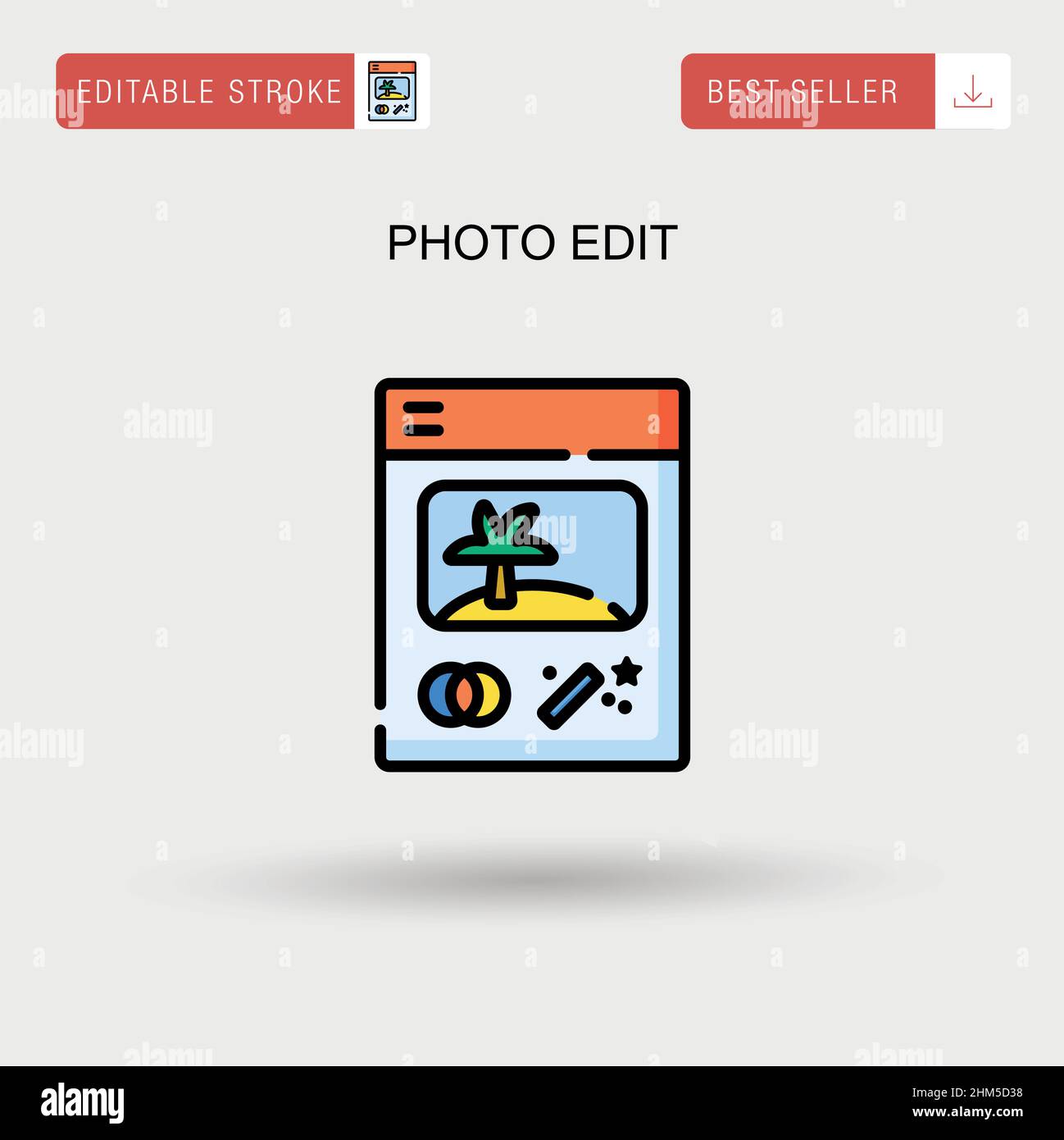 Professional editor using retouching software hi-res stock photography ...