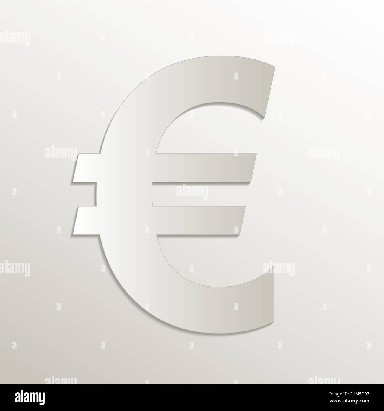 Euro sign poster Stock Vector Images - Alamy