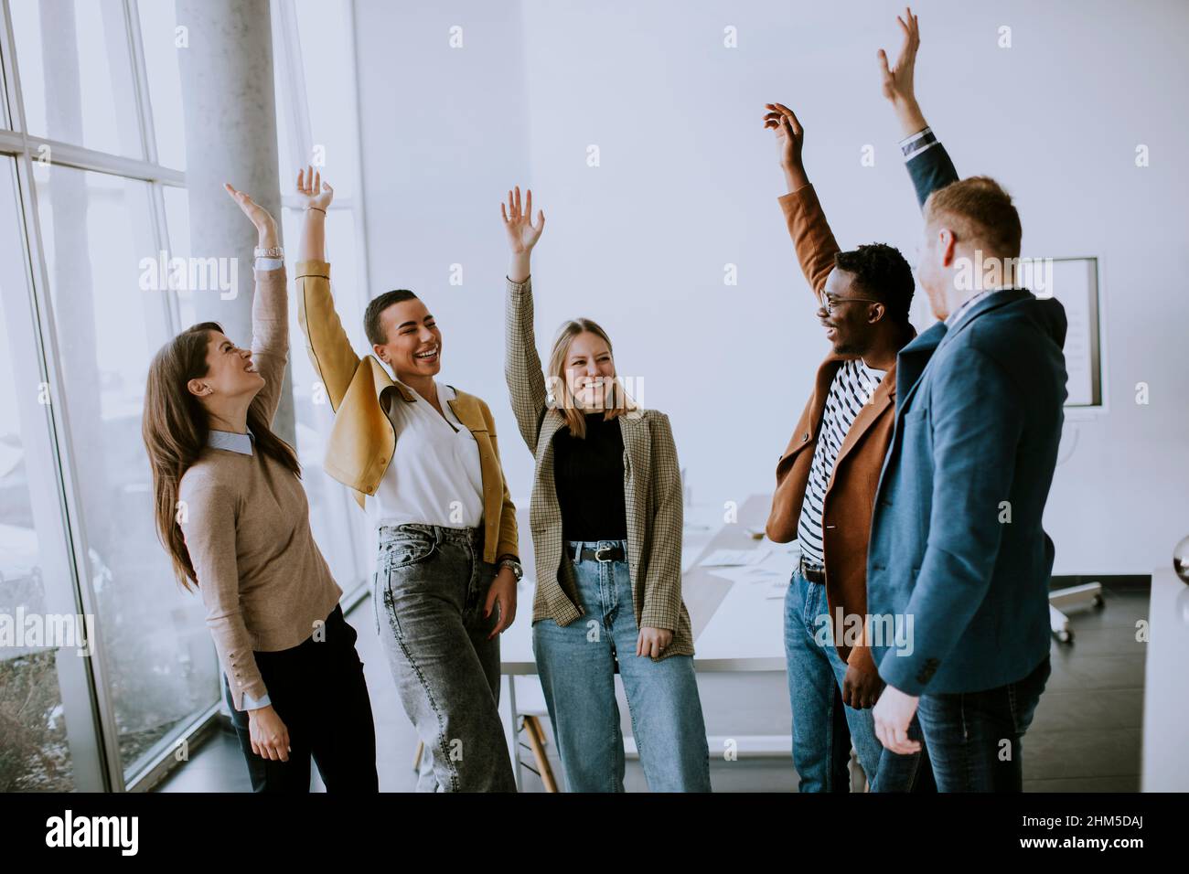 Stack hands team work hi-res stock photography and images - Alamy