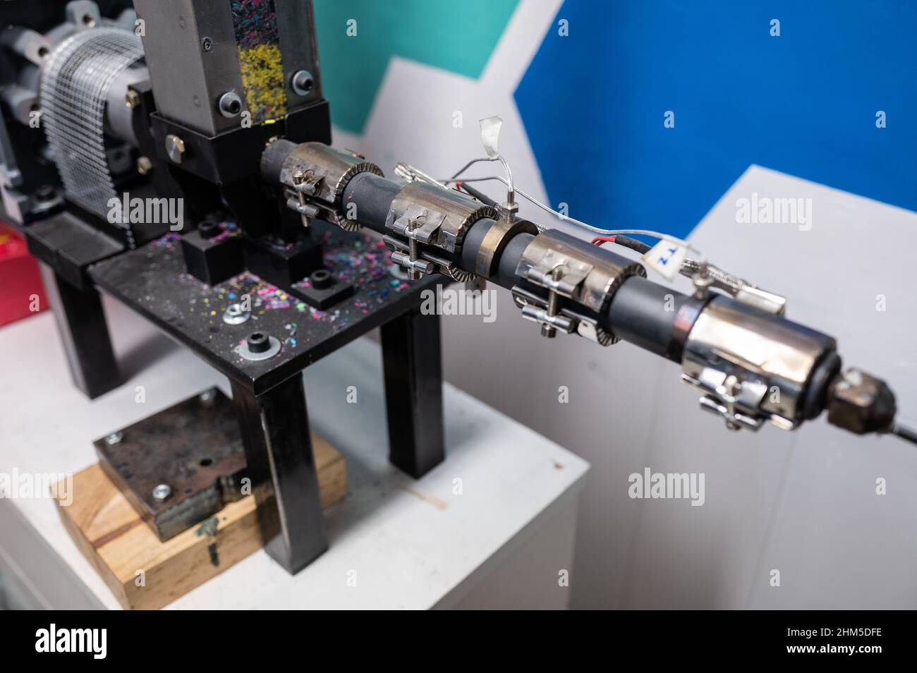 Plastic recycling machine hi-res stock photography and images - Alamy