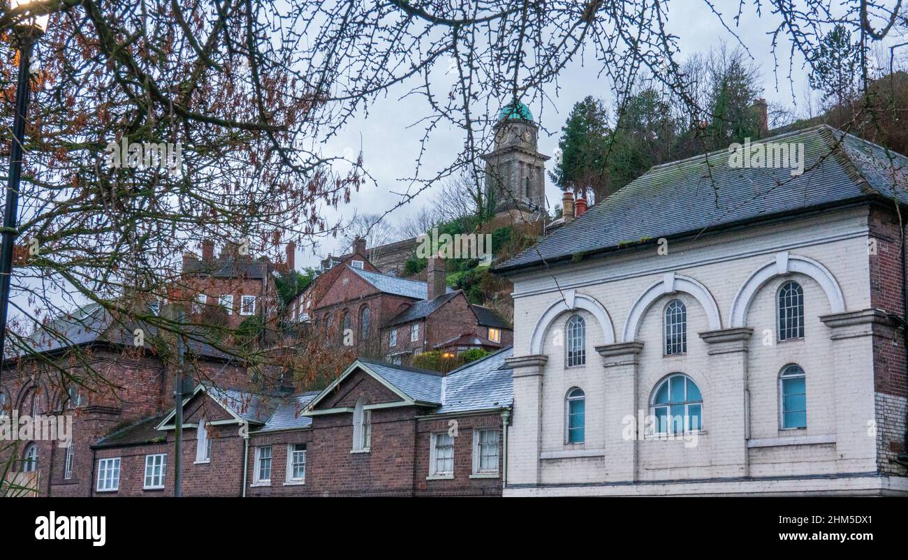 Saint Marys Steps, Bridgnorth Stock Photo - Alamy
