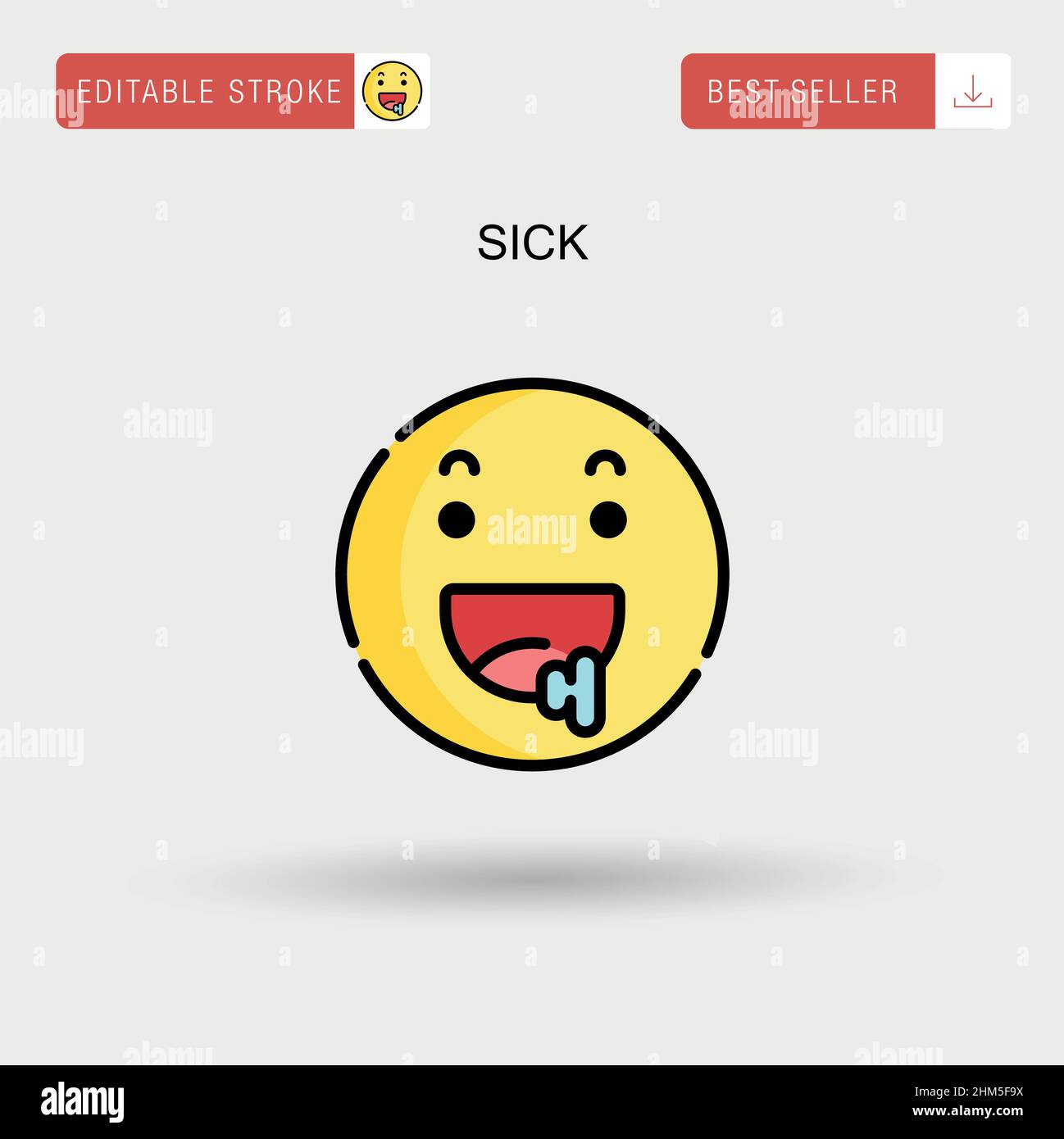 Adult sick home Stock Vector Images - Alamy