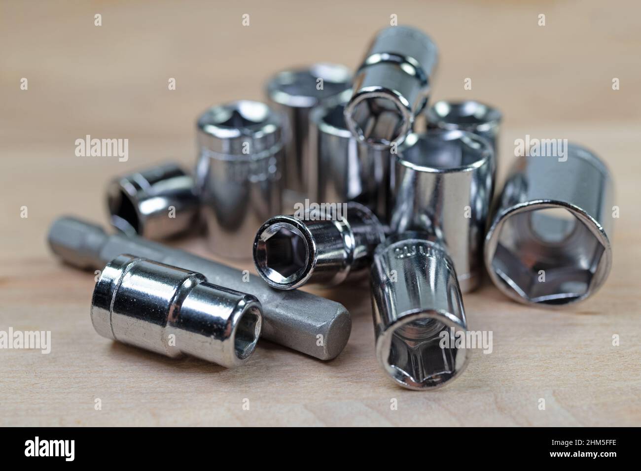 Chrome sockets hi-res stock photography and images - Alamy