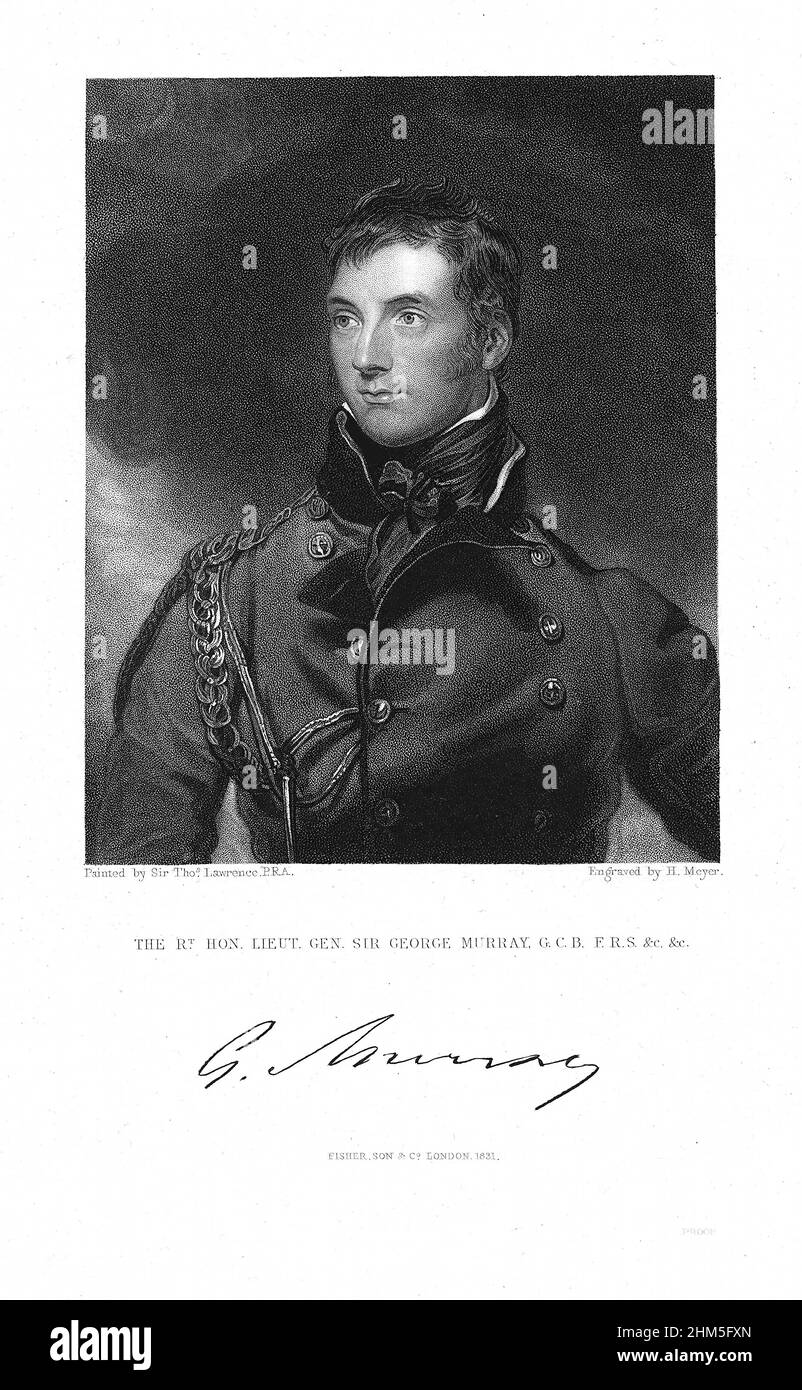 General george murray hi-res stock photography and images - Alamy