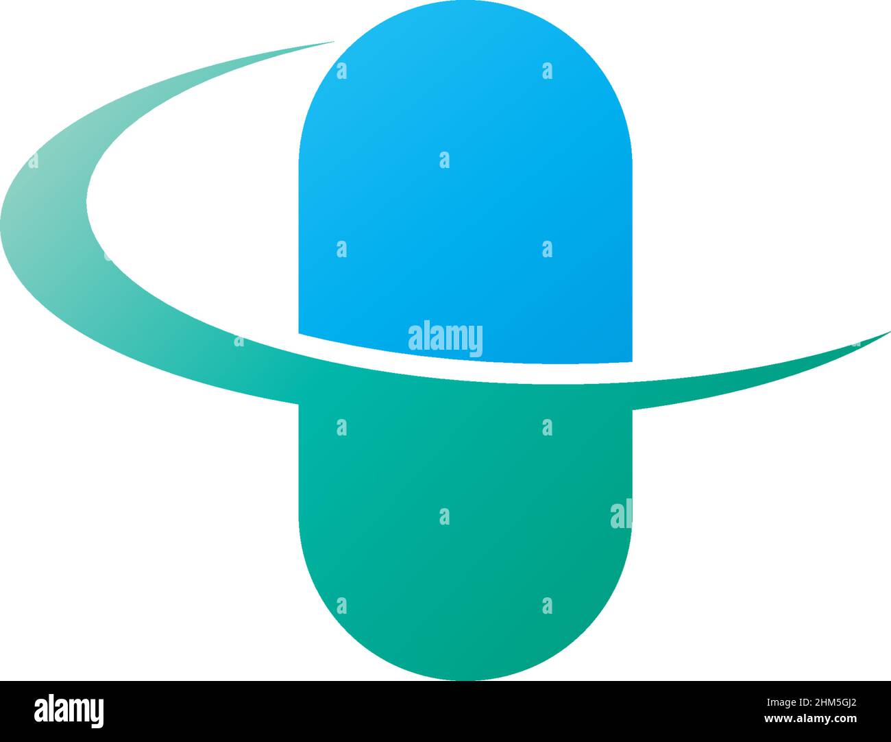 Capsule medicine icon logo desain illustration vector Stock Vector ...