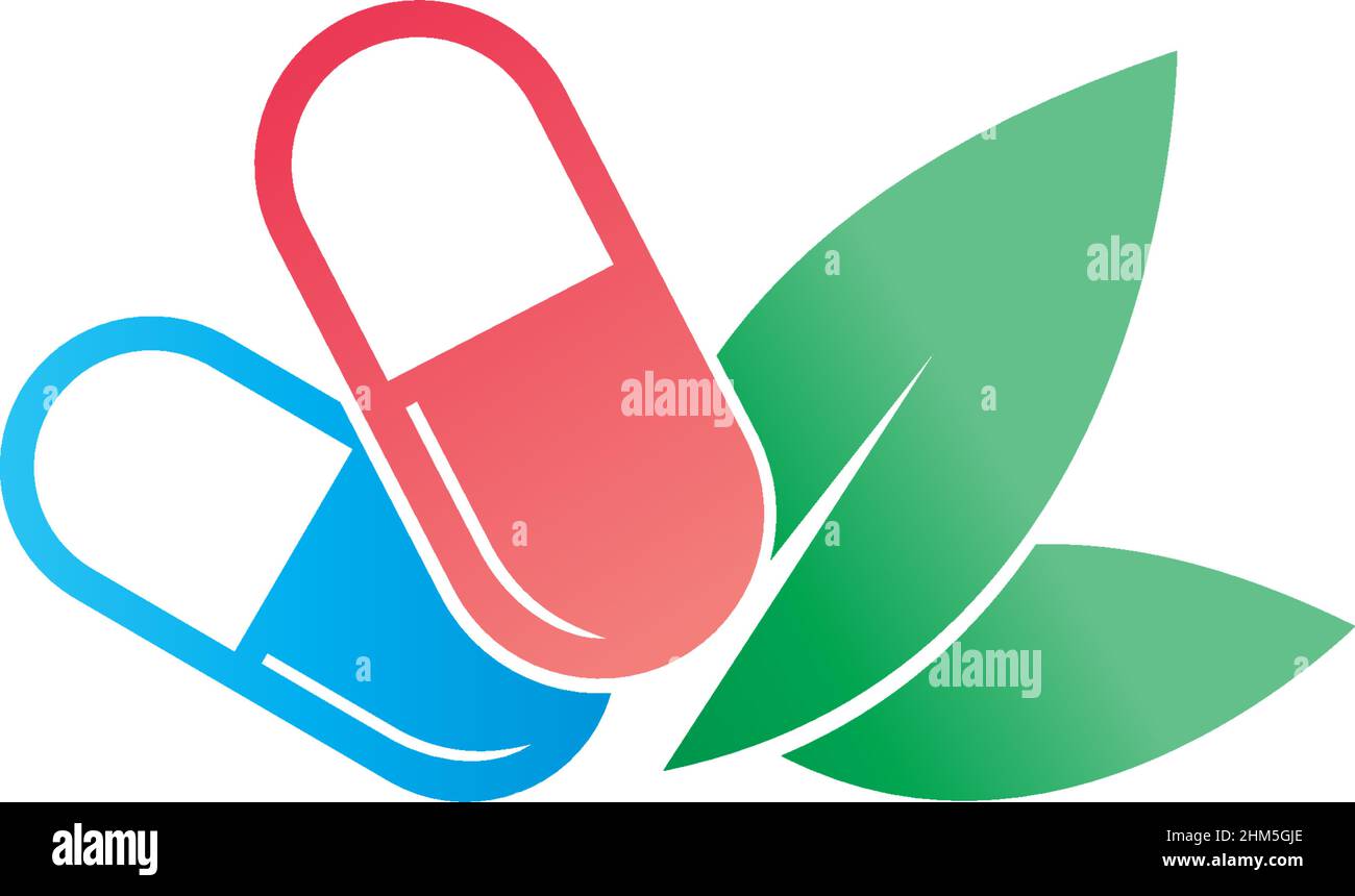 Capsule medicine icon logo desain illustration vector Stock Vector ...