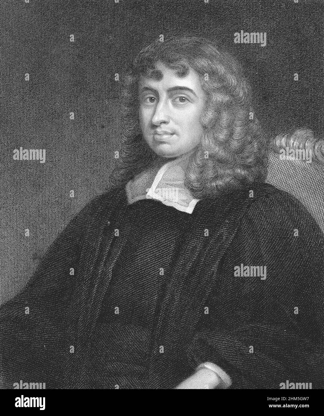 Isaac Barrow (1630-1677) English mathematician and cleric Stock Photo ...