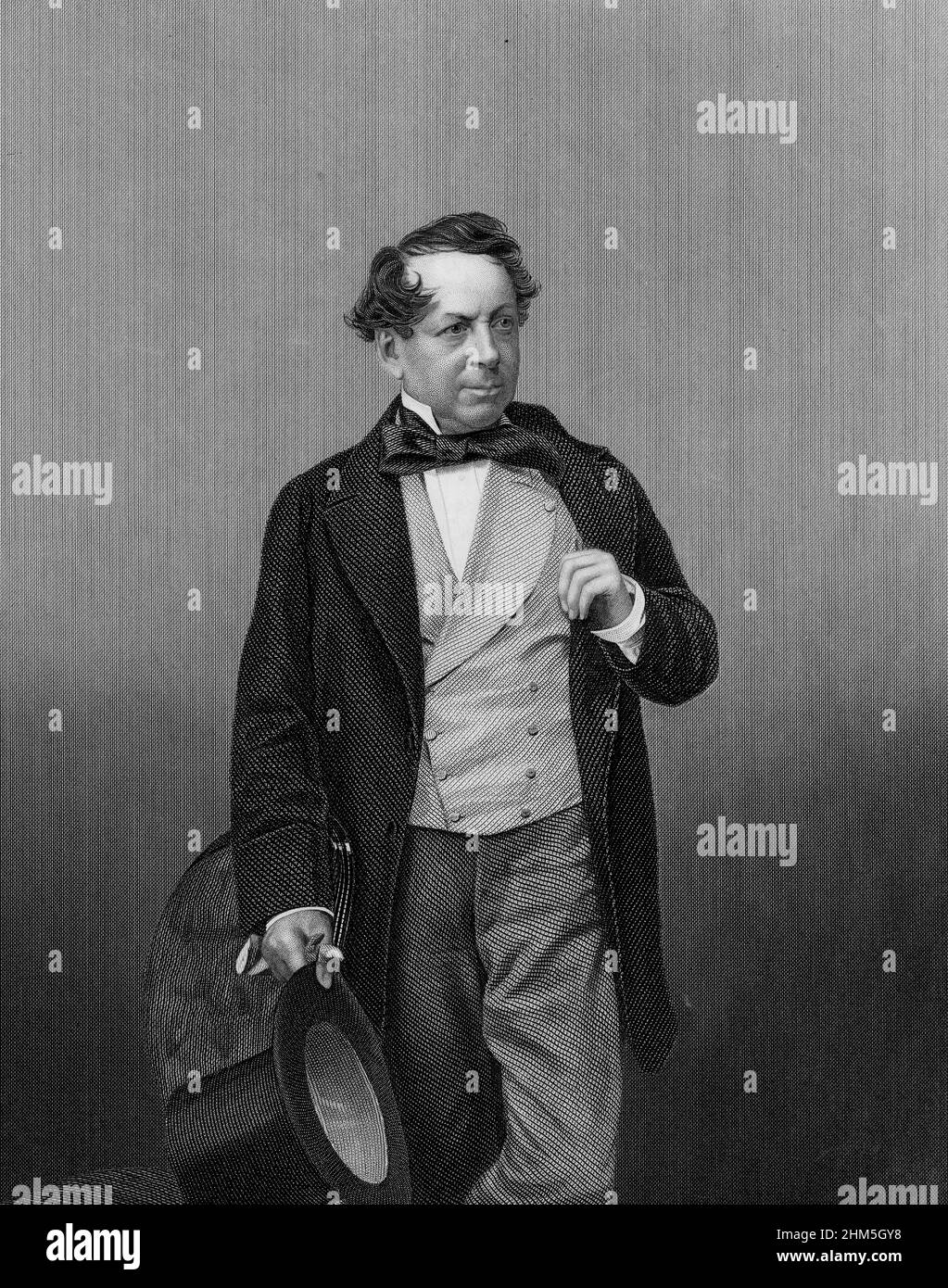 John Baldwin Buckstone (1802-1879) English comic actor and playwright ...