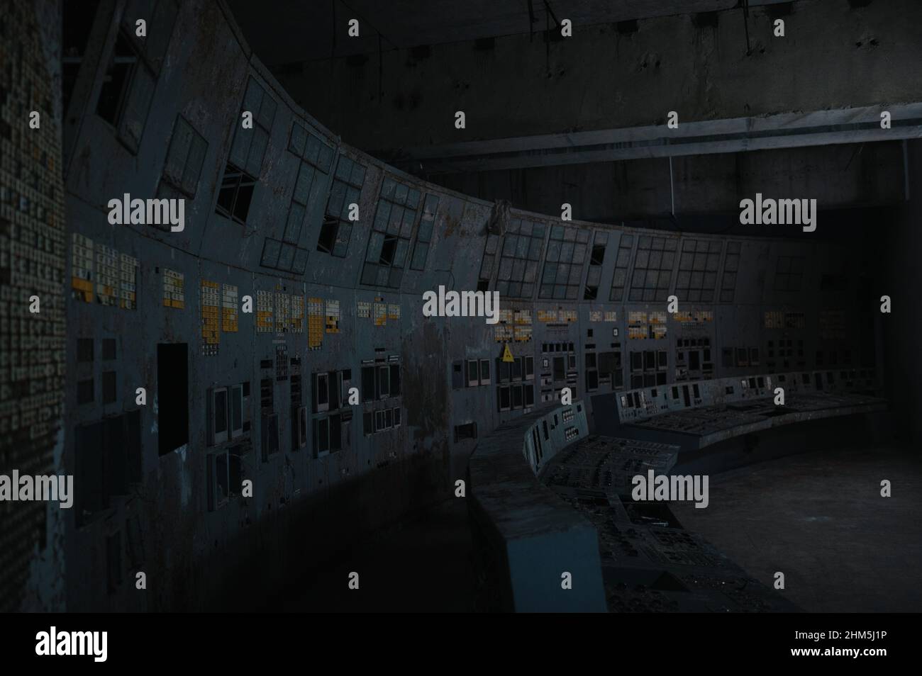 Chernobyl reactor 4 control hi-res stock photography and images - Alamy