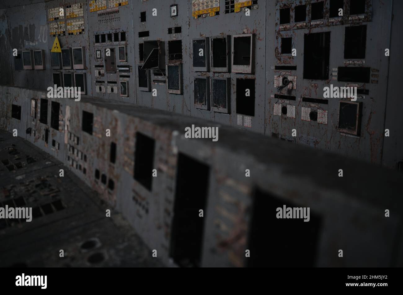 Chernobyl reactor 4 control hi-res stock photography and images - Alamy