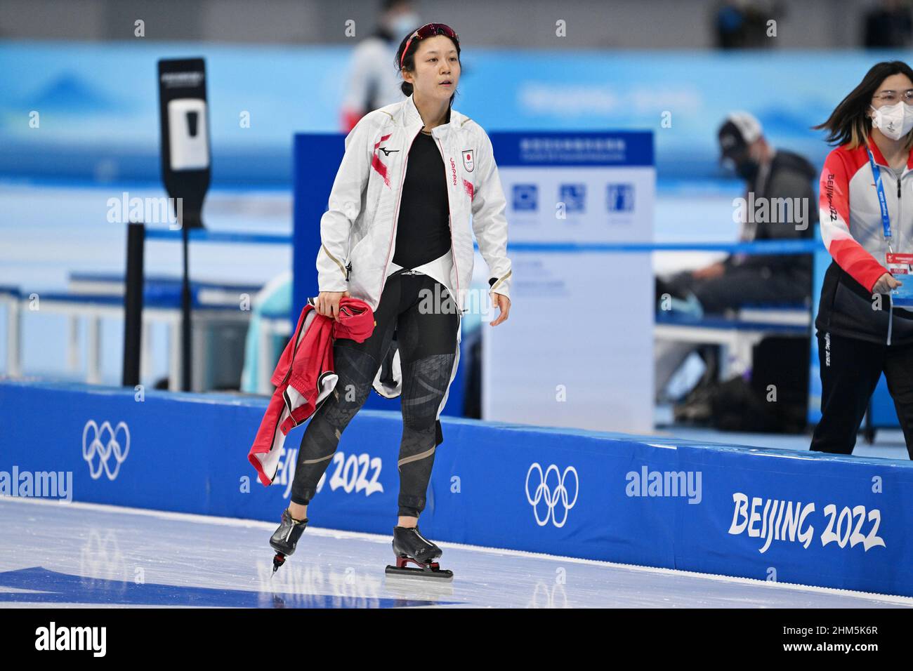 Beijing, China. Credit: MATSUO. 7th Feb, 2022. Miho Takagi (JPN) Speed ...