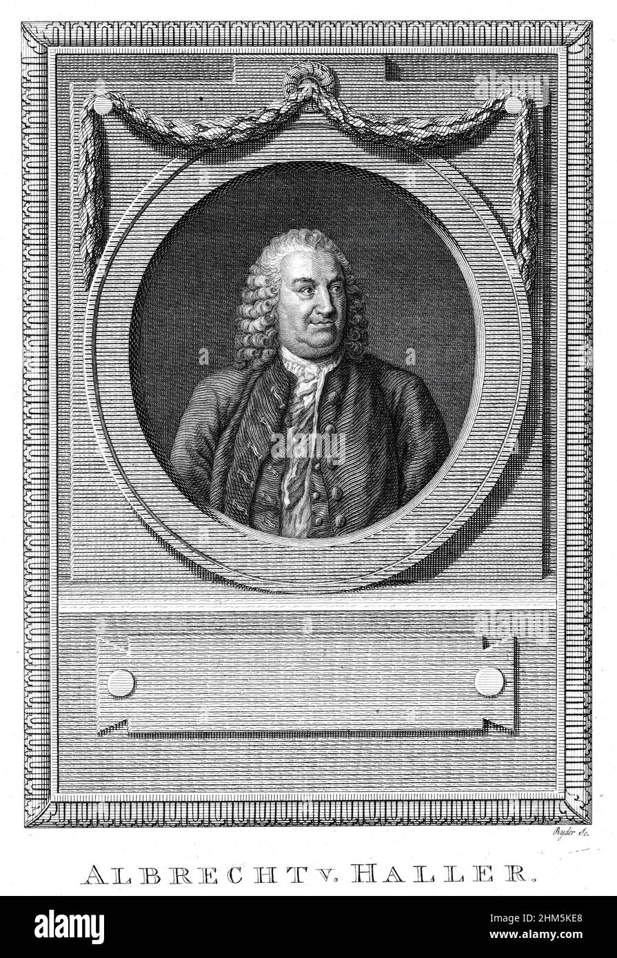 Albrecht von haller 1708 1777 hi-res stock photography and images - Alamy