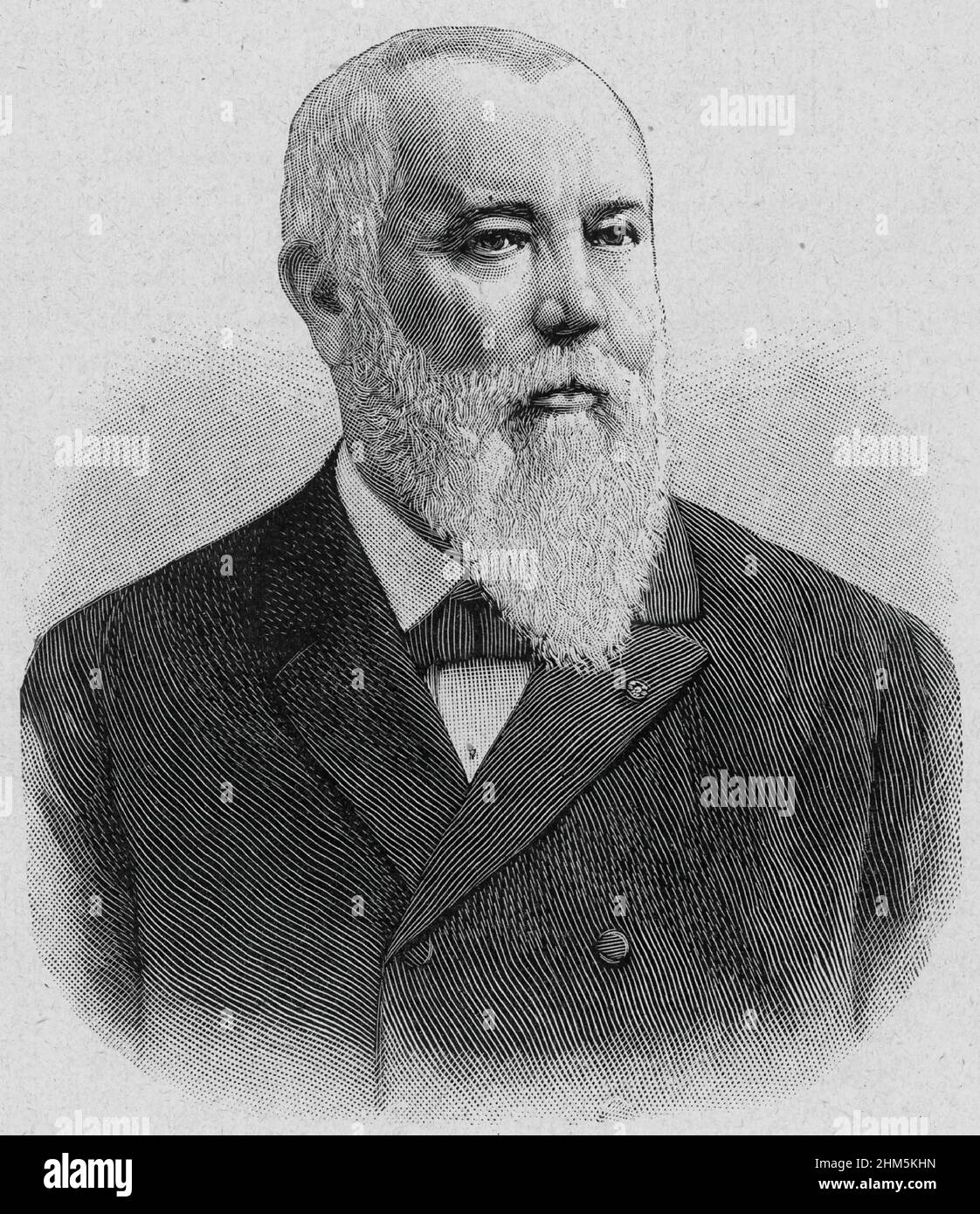 Zenobe Theophile Gramme (1826-1901) - Historical engraving Stock Photo ...