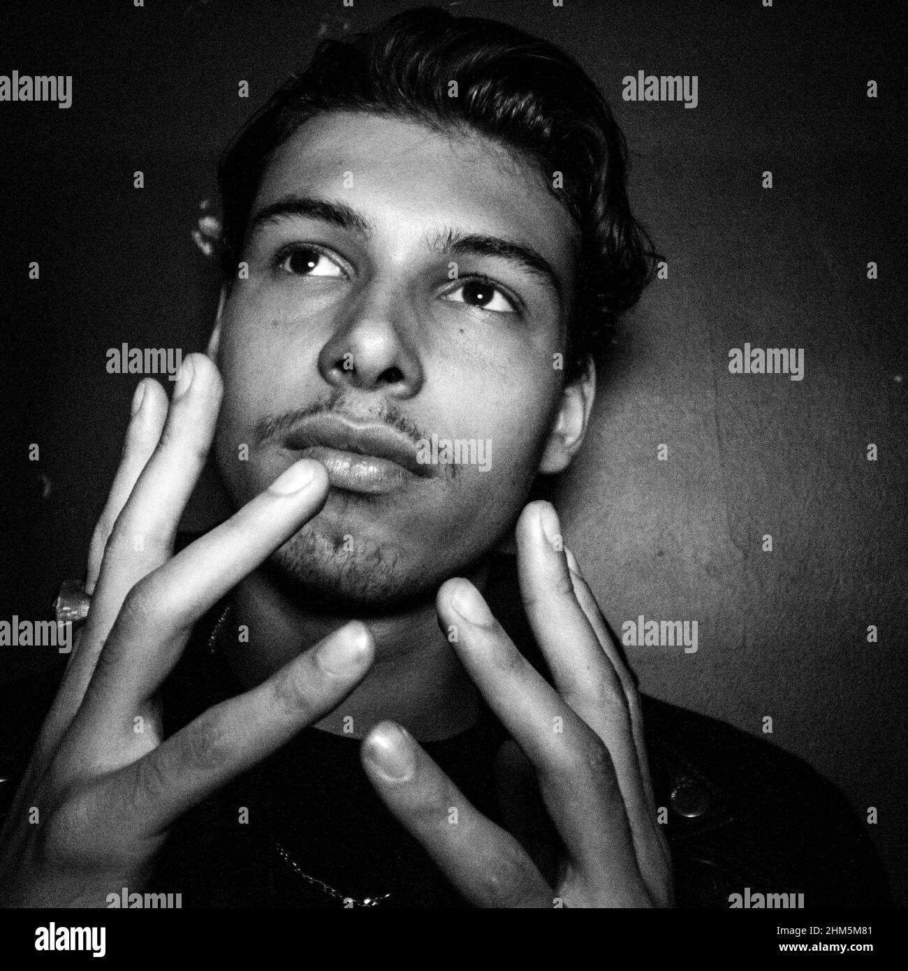 Portrait d'artistes. Georgio. France Stock Photo - Alamy