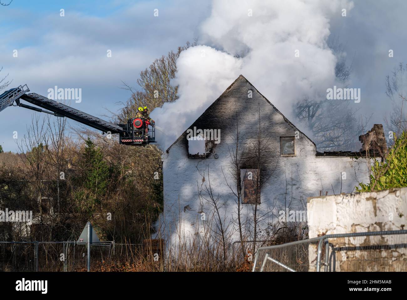 Firebrigade ladder hi-res stock photography and images - Alamy
