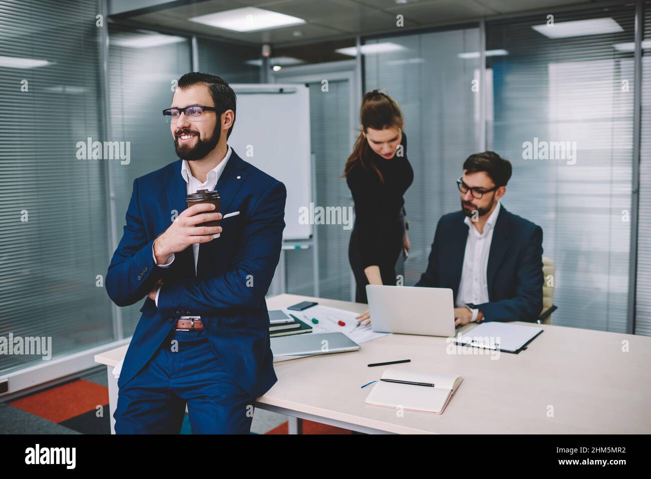 Hot office worker hi-res stock photography and images - Alamy