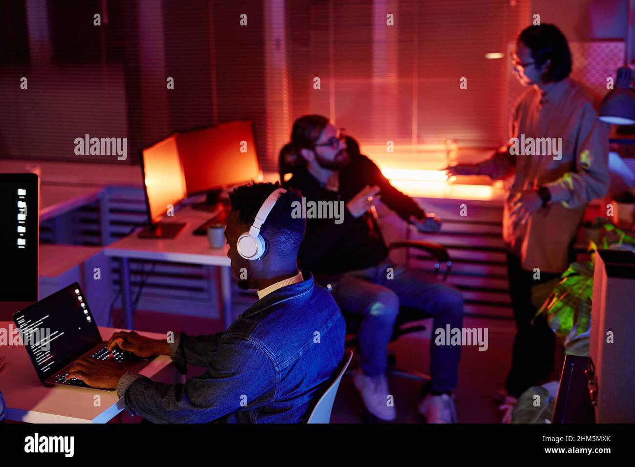 Engineer african american male office hi-res stock photography and ...