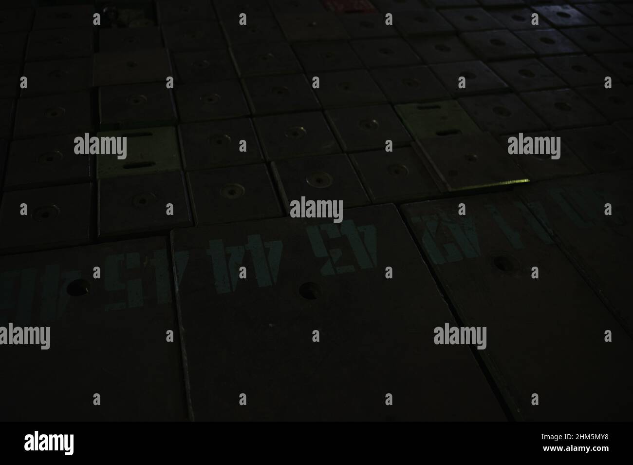 The biological shield and reactor hall of reactor 3 at the Chernobyl ...