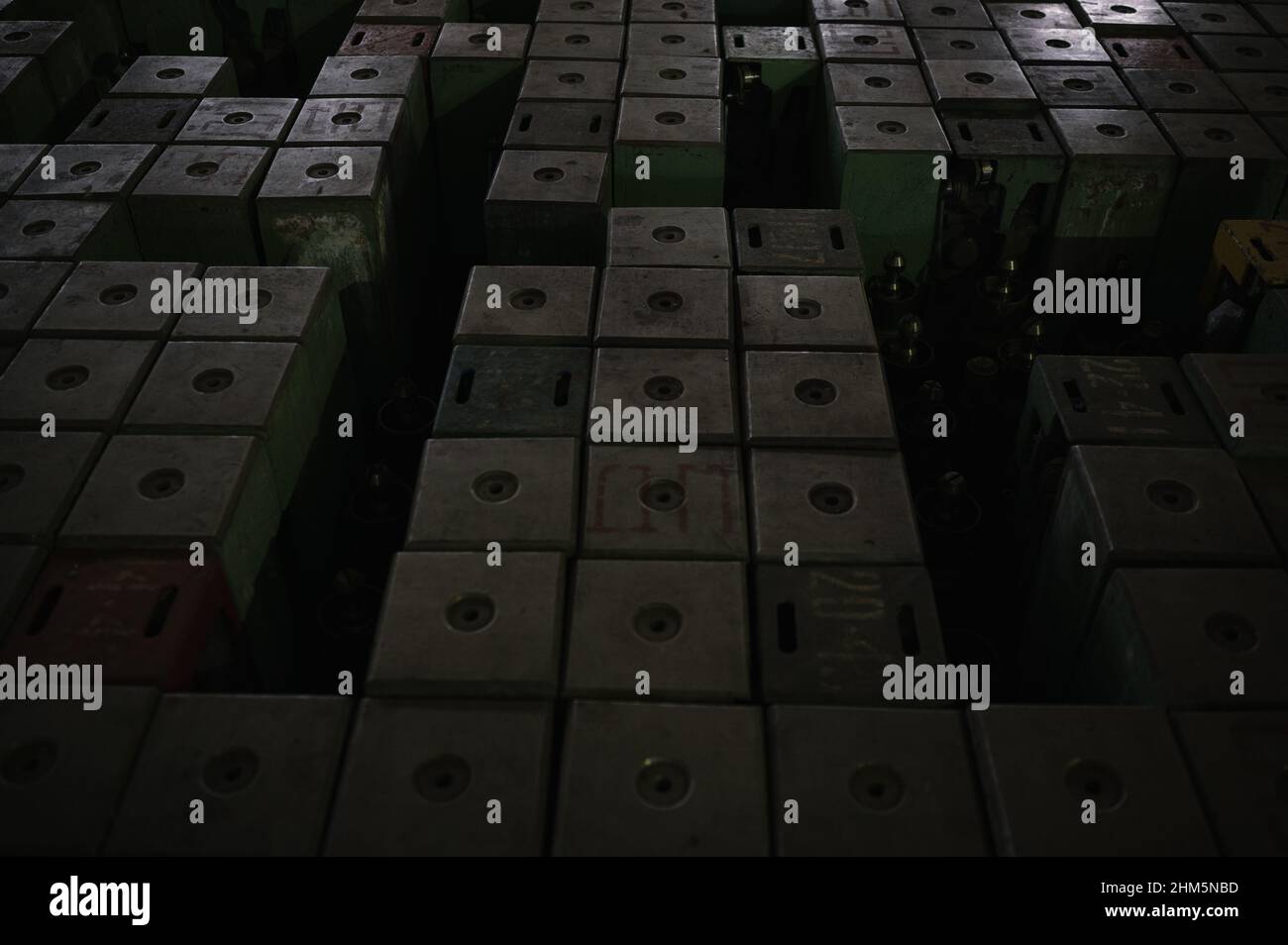 The biological shield and reactor hall of reactor 3 at the Chernobyl ...