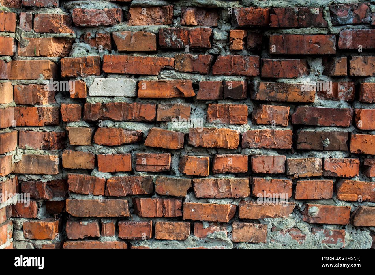 old red brick wall texture Stock Photo - Alamy