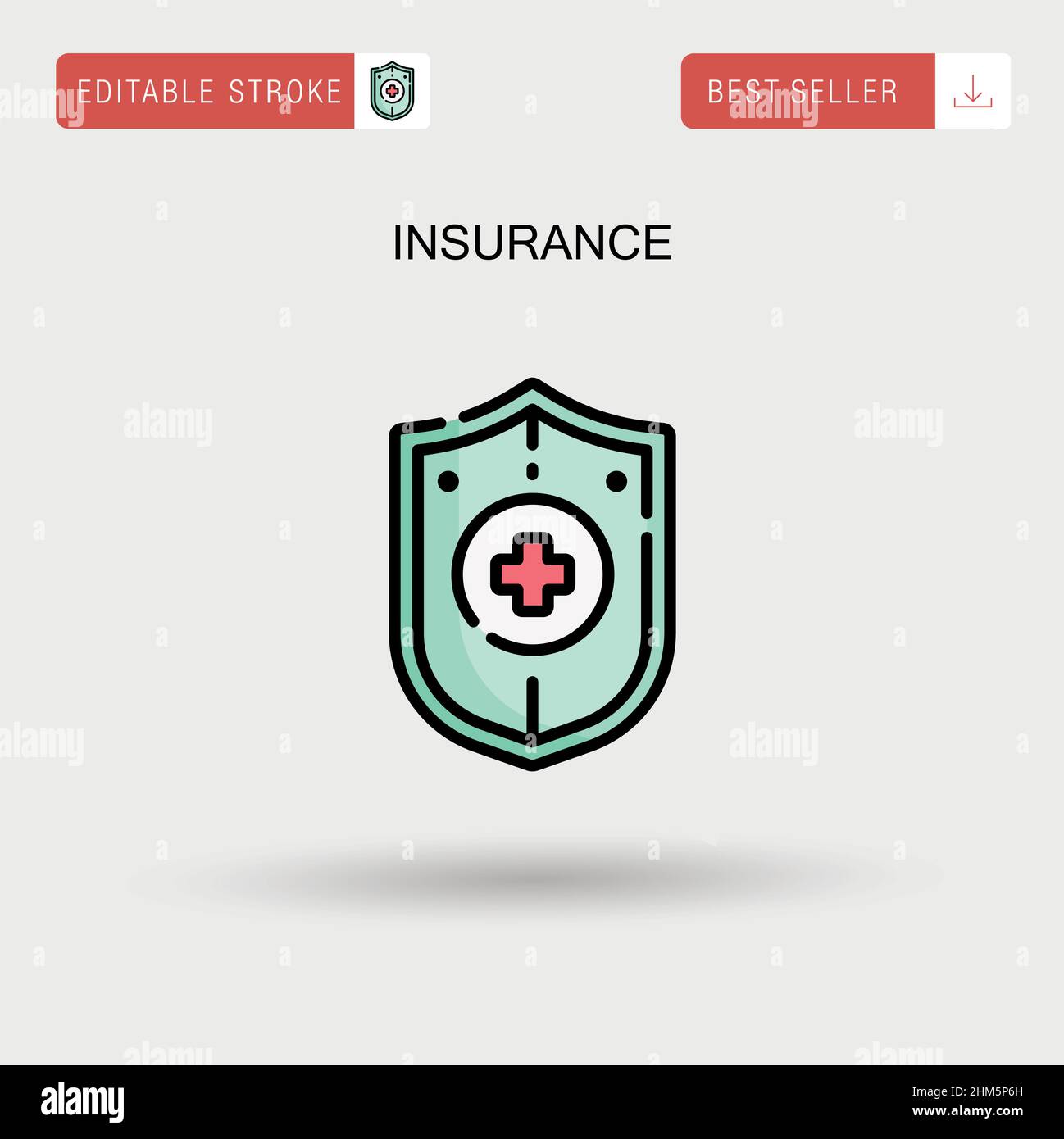 Health insurance paper family Stock Vector Images - Alamy