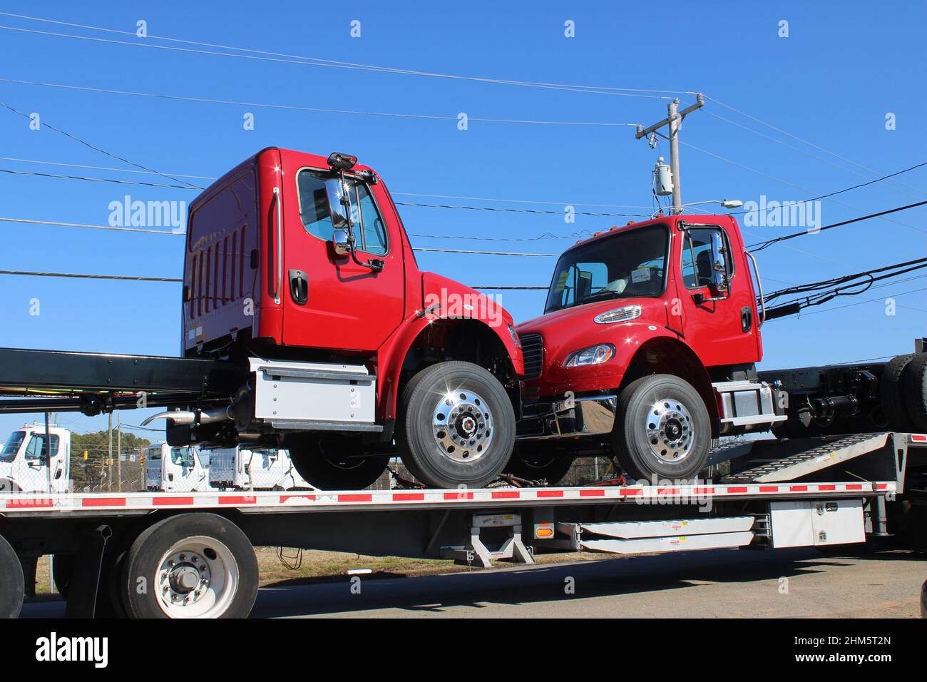 Flatbed tractor hi-res stock photography and images - Alamy