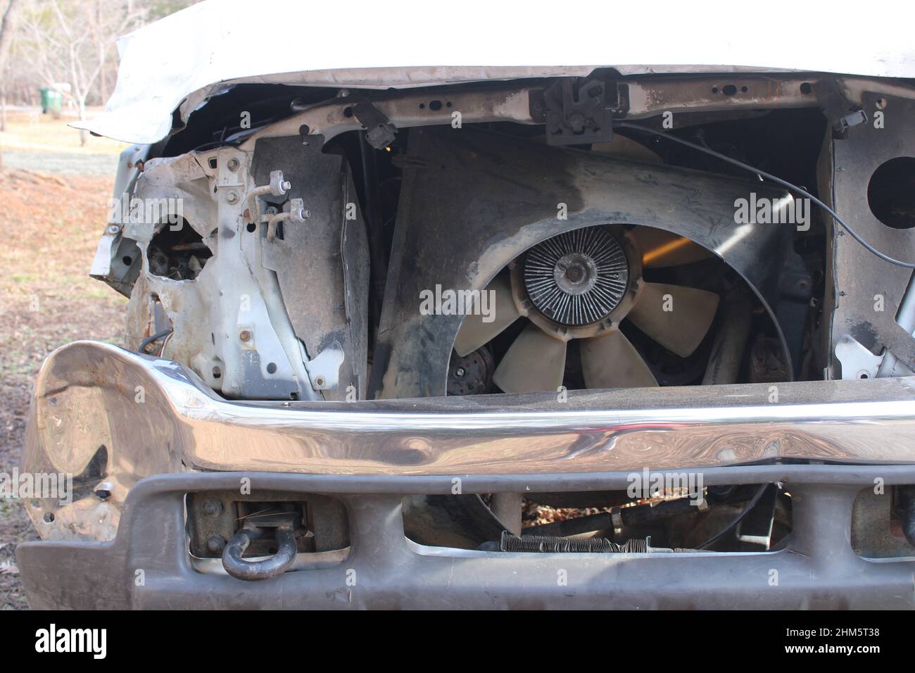 Wrecked pickup truck hi-res stock photography and images - Alamy