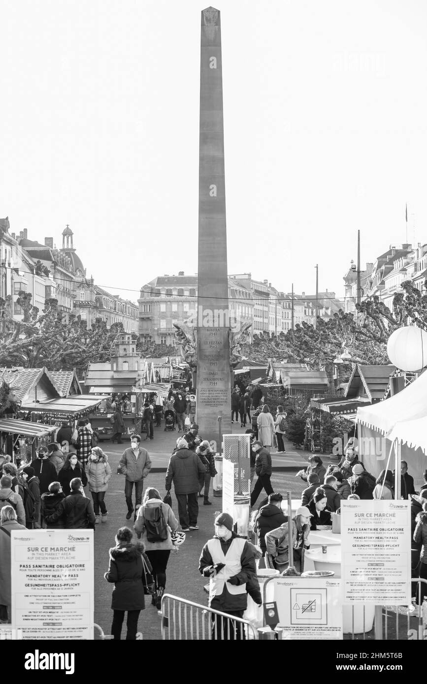 Strasbourg place broglie square hi-res stock photography and images - Alamy