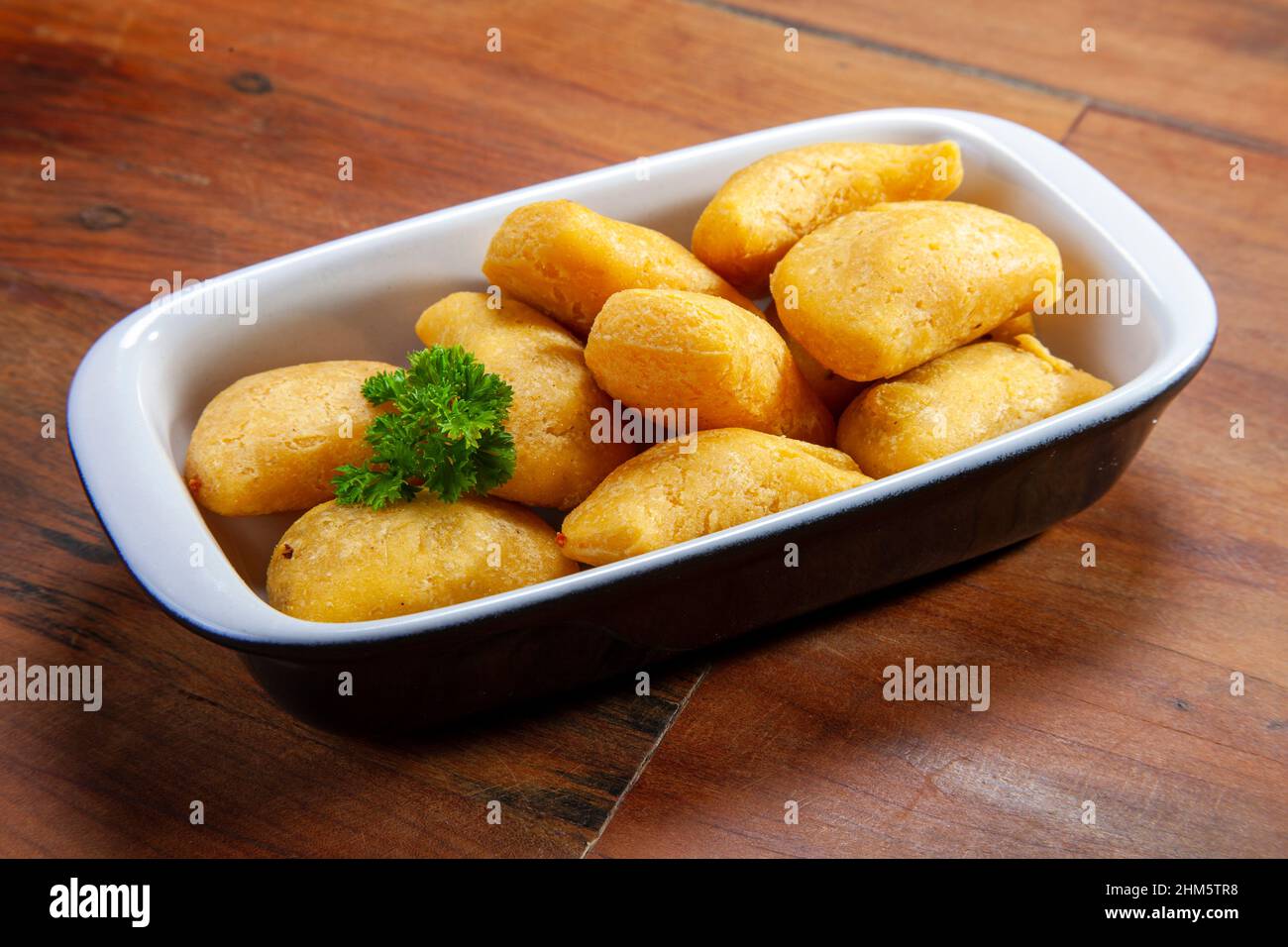 Angu Pastel Corn Pastel Brazilian food tradicional food Stock Photo - Alamy