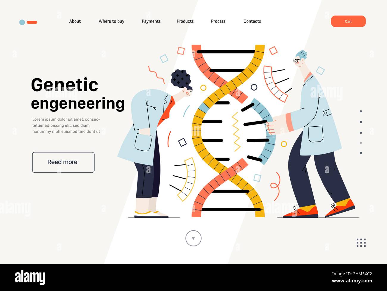 Genetic makeup Stock Vector Images - Alamy