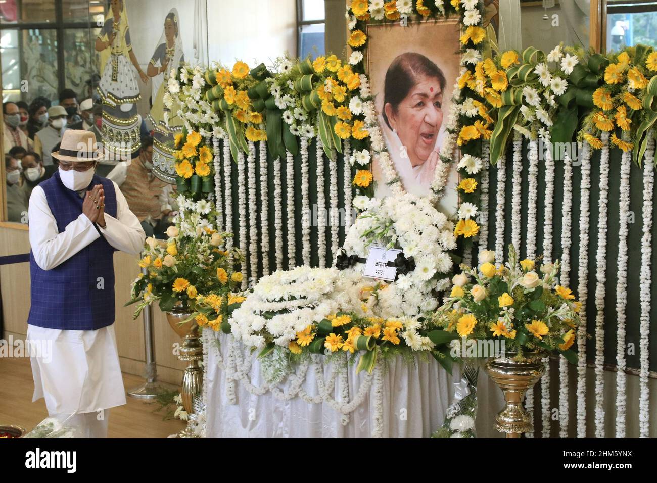 Kolkata, West Bengal, India. 7th Feb, 2022. Arup Roy State Minister ...