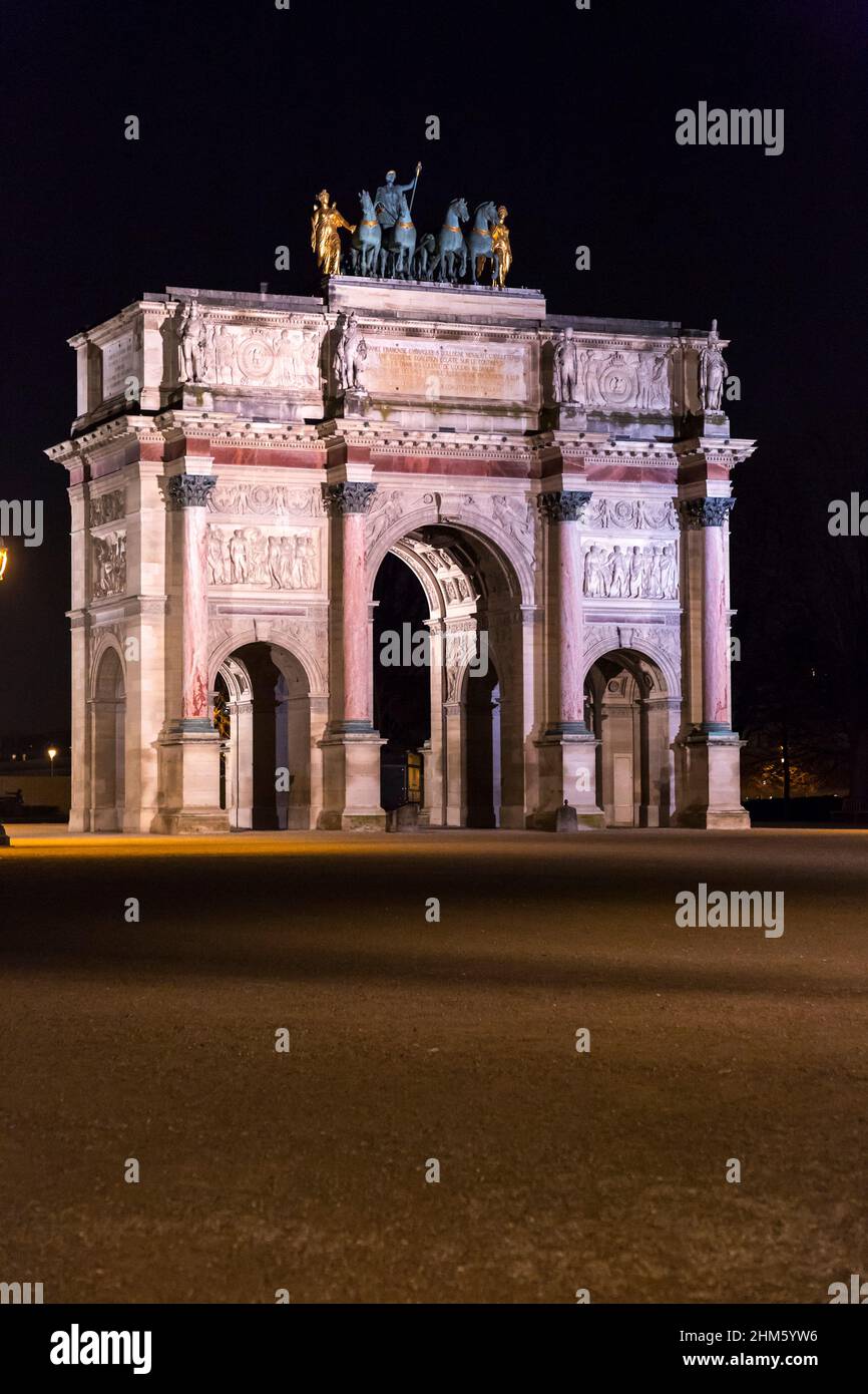 Arc de Triomphe du Carrousel is a triumphal arch in Paris, located in ...