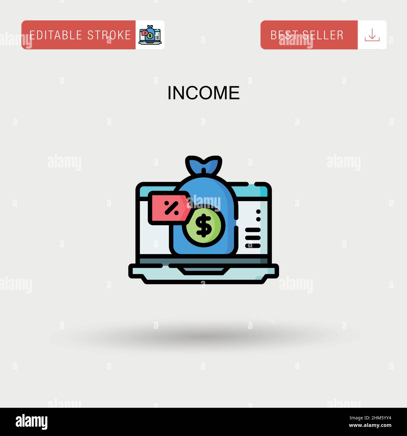 Income Stock Vector Images - Alamy