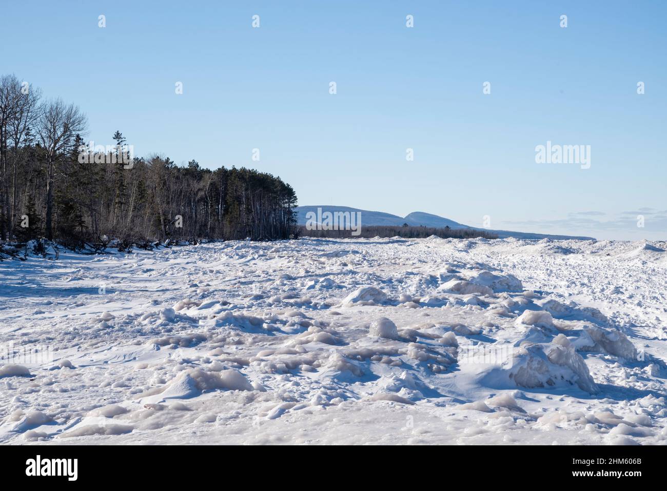 Porcupine mountains lake superior hi-res stock photography and images ...