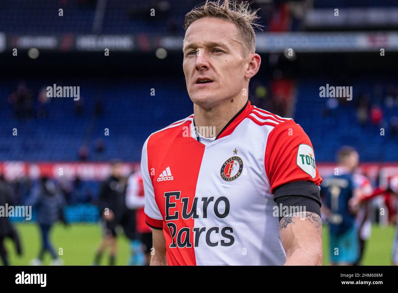Rotterdam - Jens Toornstra of Feyenoord during the match between Feyenoord v Sparta Rotterdam at ...