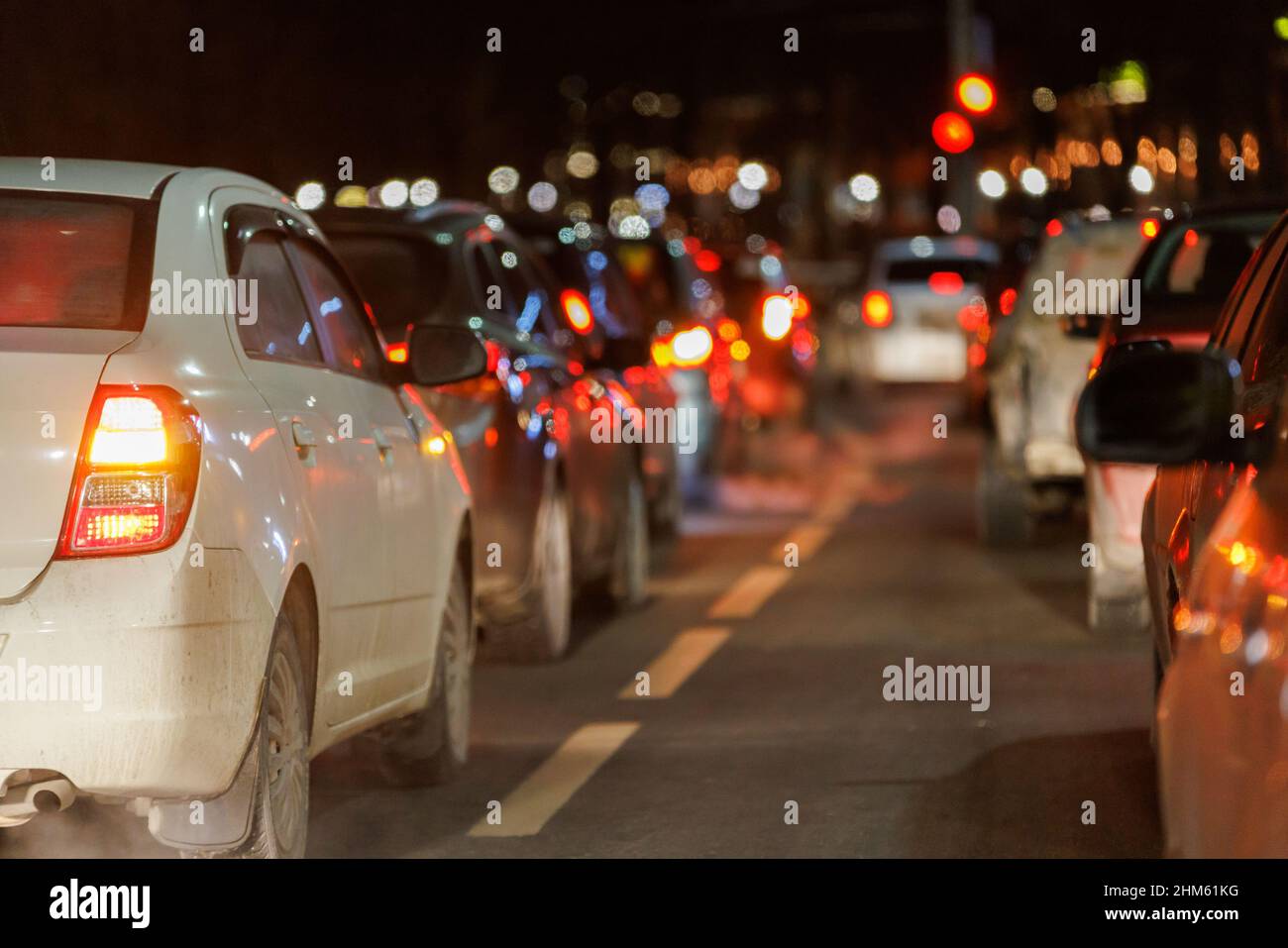 Broken tail light in road hi-res stock photography and images - Alamy