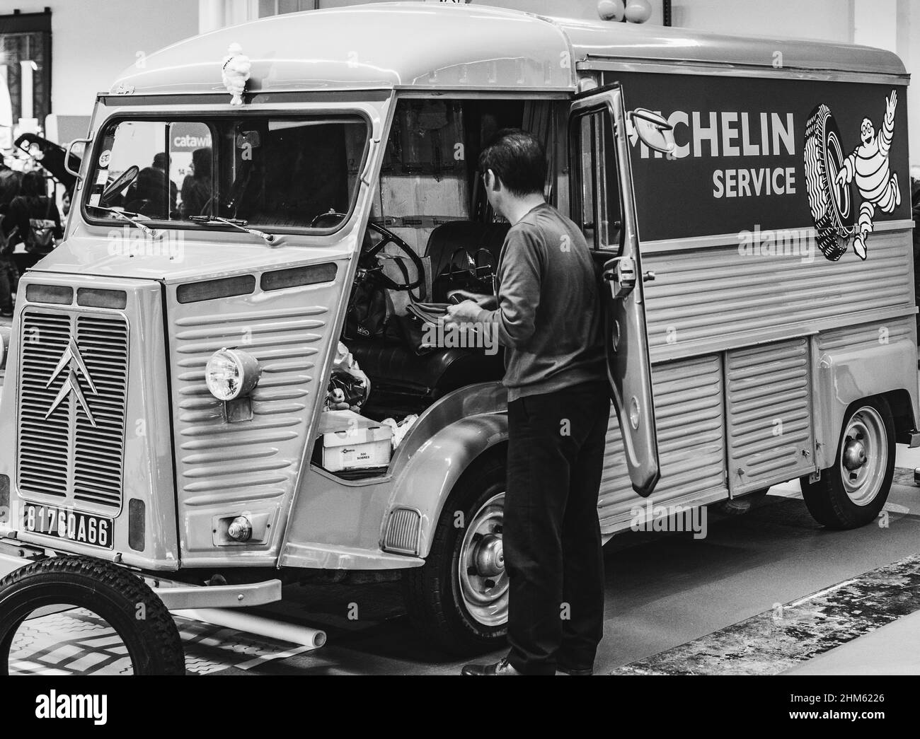 Citroen h type van Black and White Stock Photos & Images - Alamy