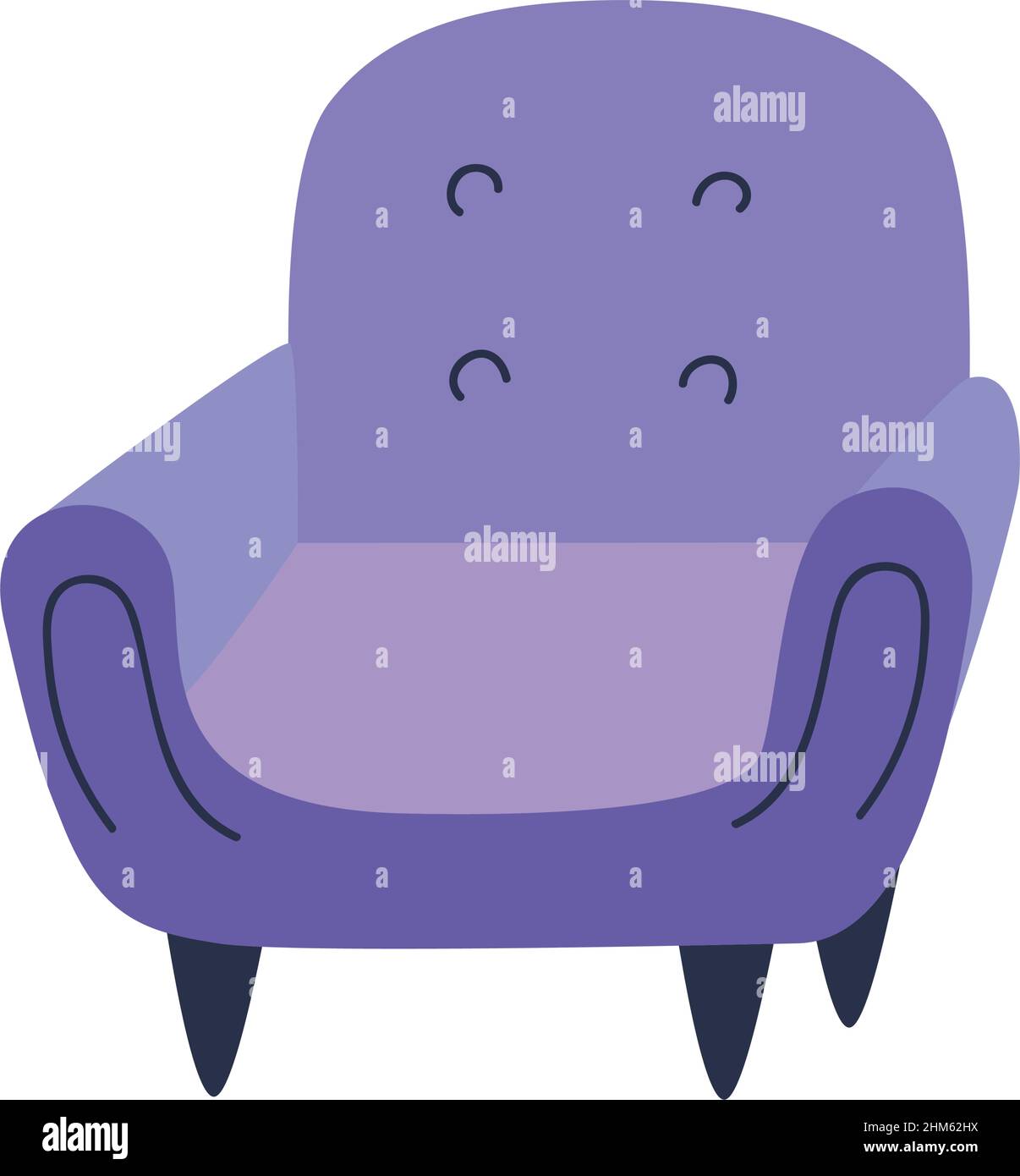 Lilac armchair hi-res stock photography and images - Alamy