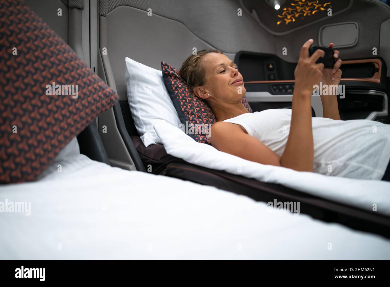 First female commercial pilot hi-res stock photography and images - Alamy
