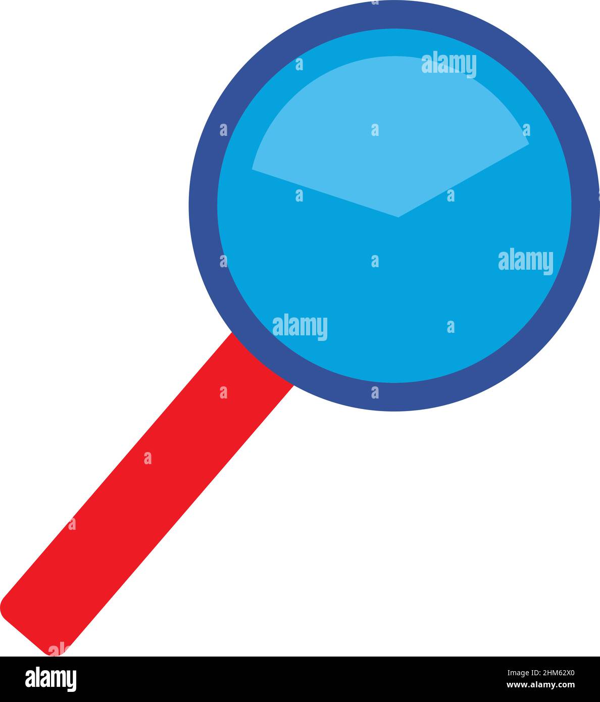 magnifying glass searching tool icon Stock Vector Image & Art - Alamy
