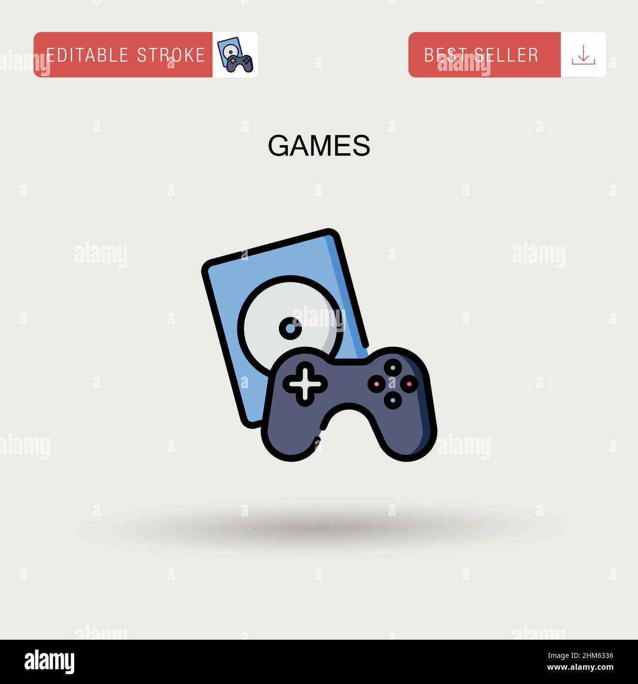 Computer games controller Stock Vector Images - Alamy