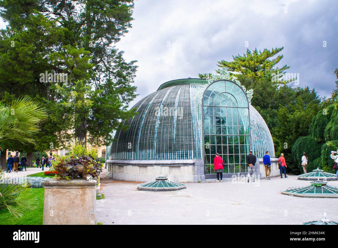 The Lednice Castle Gardens in the Lednice-Valtice Area which was in ...