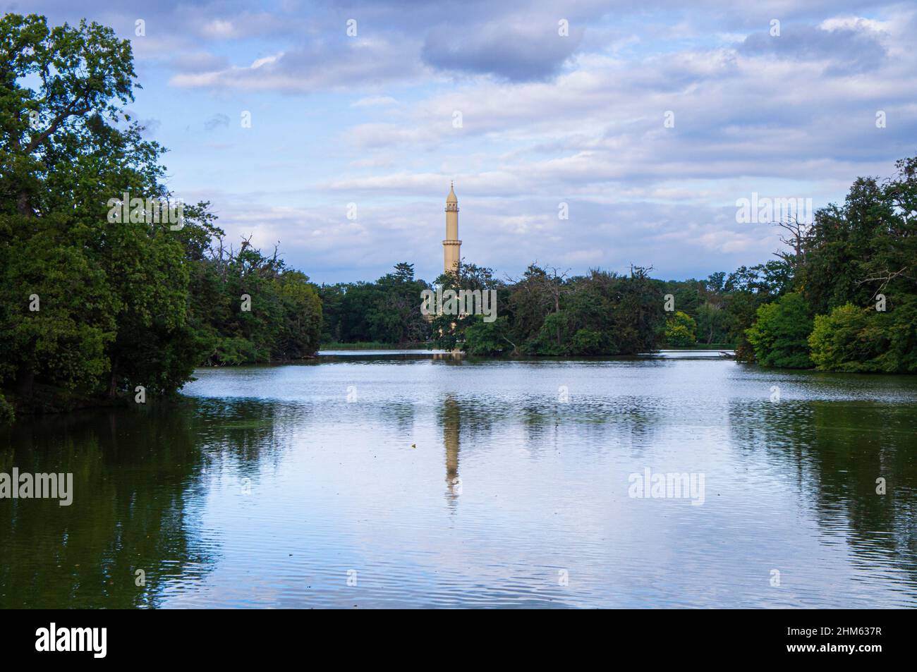 The Lednice Castle Gardens in the Lednice-Valtice Area which was in ...