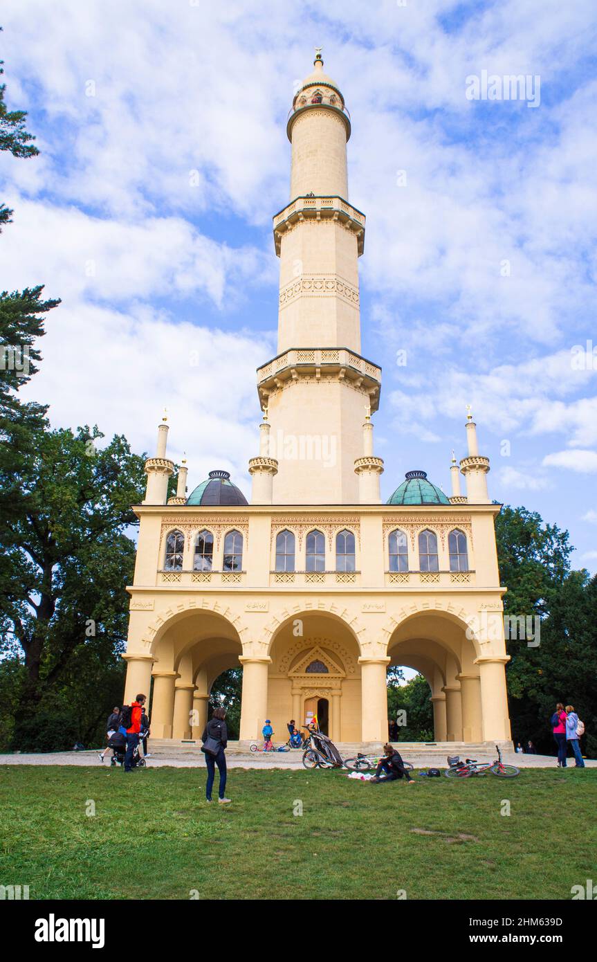 A Moorish Revival style "minaret" observation tower 62 metres in the ...