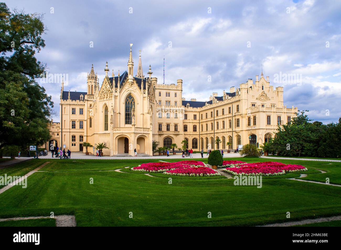 The Lednice Castle Gardens in the Lednice-Valtice Area which was in ...