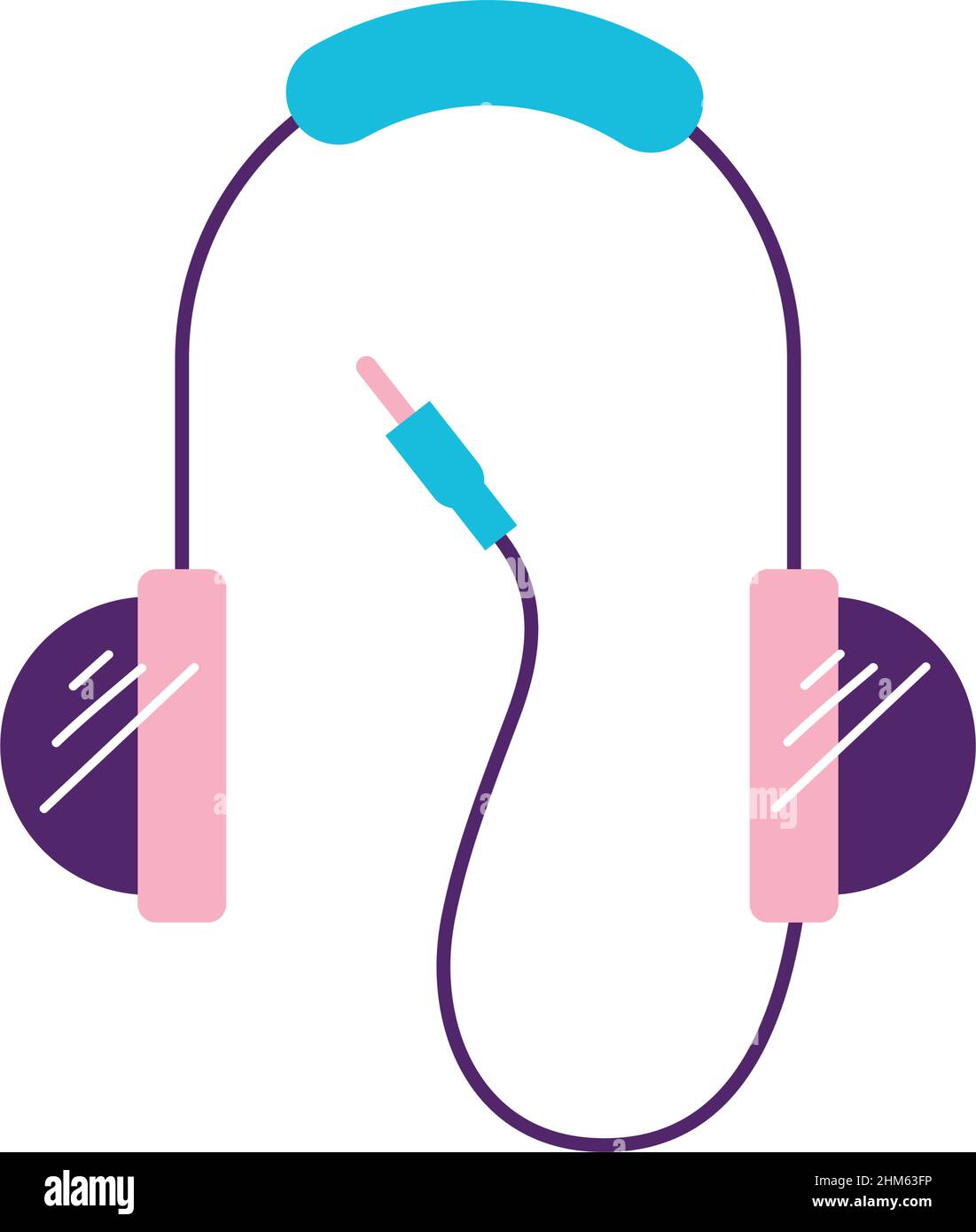 earphones audio device tech icon Stock Vector Image & Art - Alamy