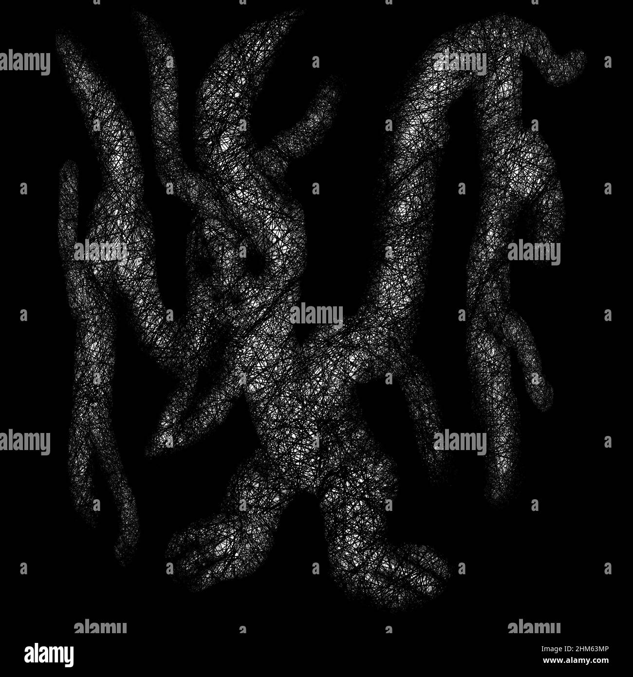 Grotesque art horror hi-res stock photography and images - Alamy