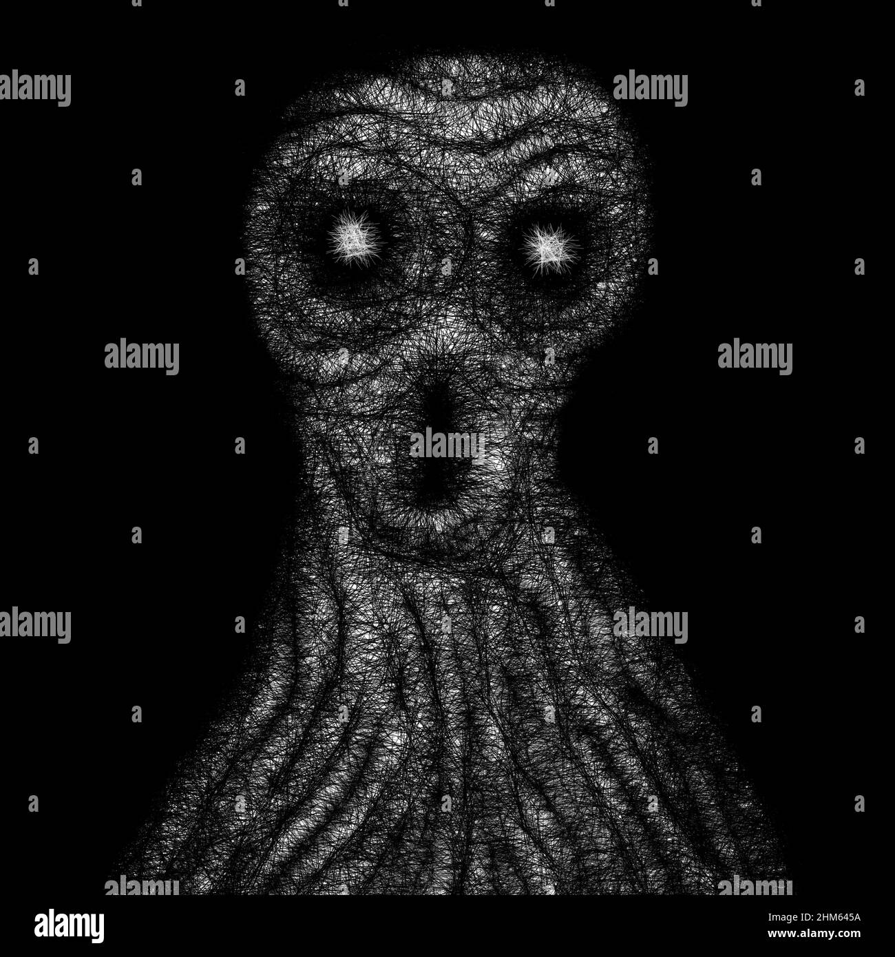 Dead alien Black and White Stock Photos & Images - Alamy