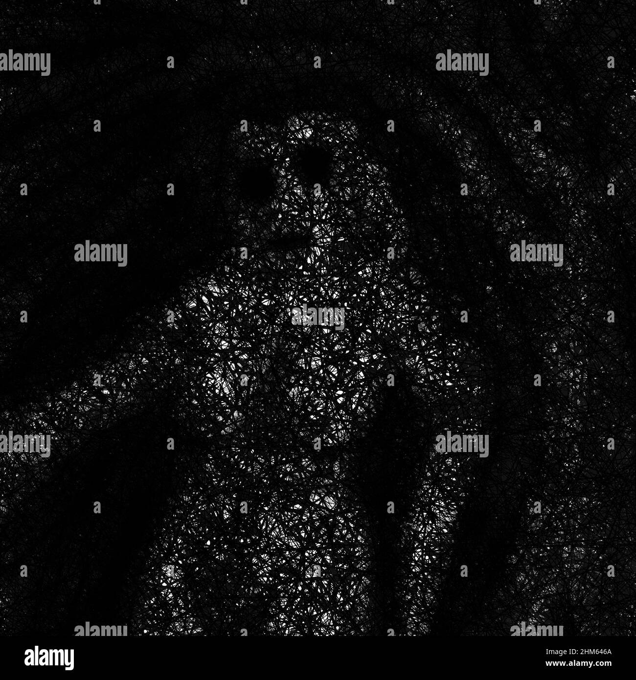 Nymph of the dark forest Stock Photo - Alamy