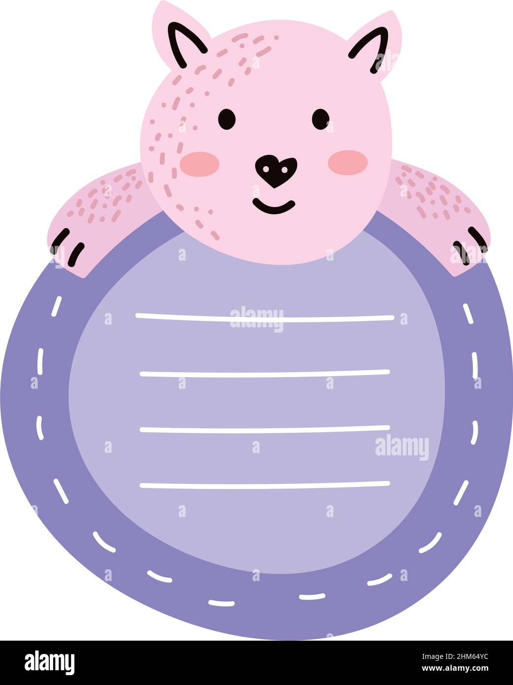 cat note planner character icon Stock Vector Image & Art - Alamy